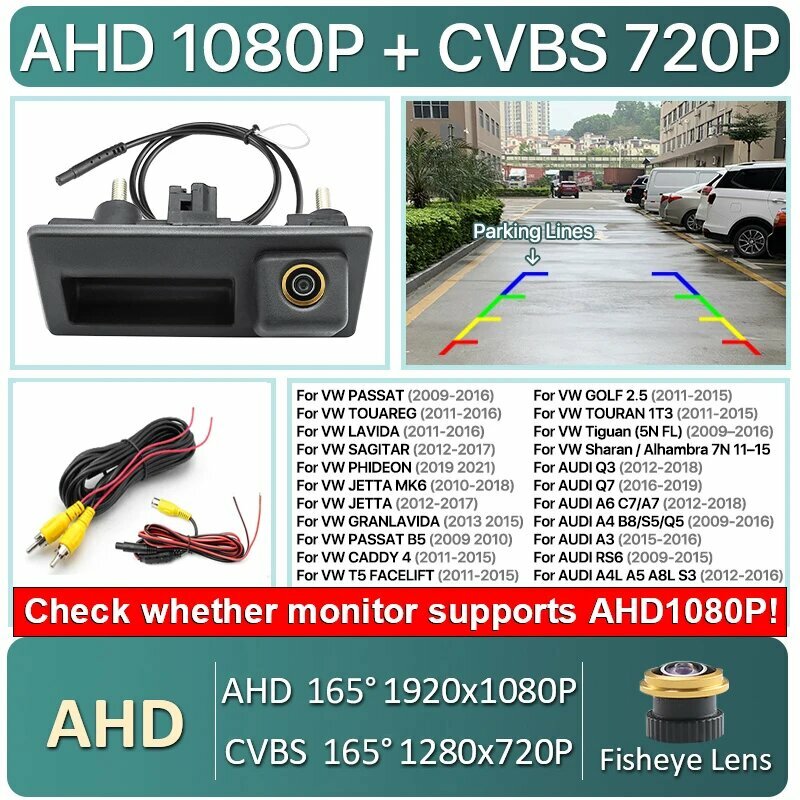GreenYi ° Автомобильная камера заднего вида HD для VW Volkswagen Golf Passat B7 B5 Tiguan T5 Jetta MK6 Audi A3 A4 A5 Q5 A6 Porsche Cayenne