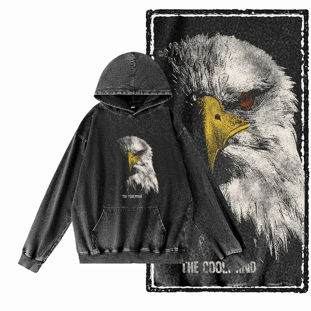 Мужская толстовка THE COOLMIND черная X0193-w-BLK