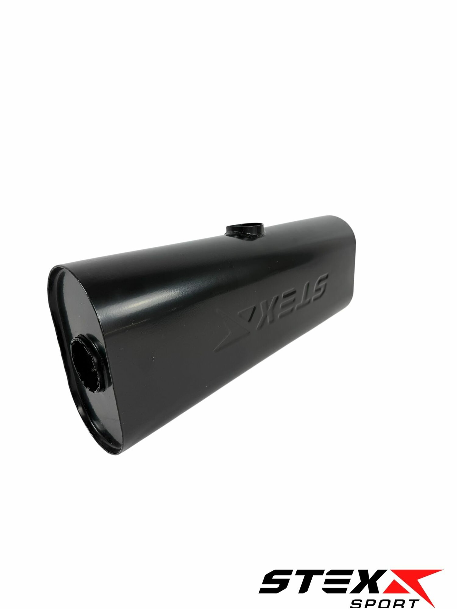 Глушитель прямоточный Т-образный "STEXX" вход 51мм. два выхода 51мм.