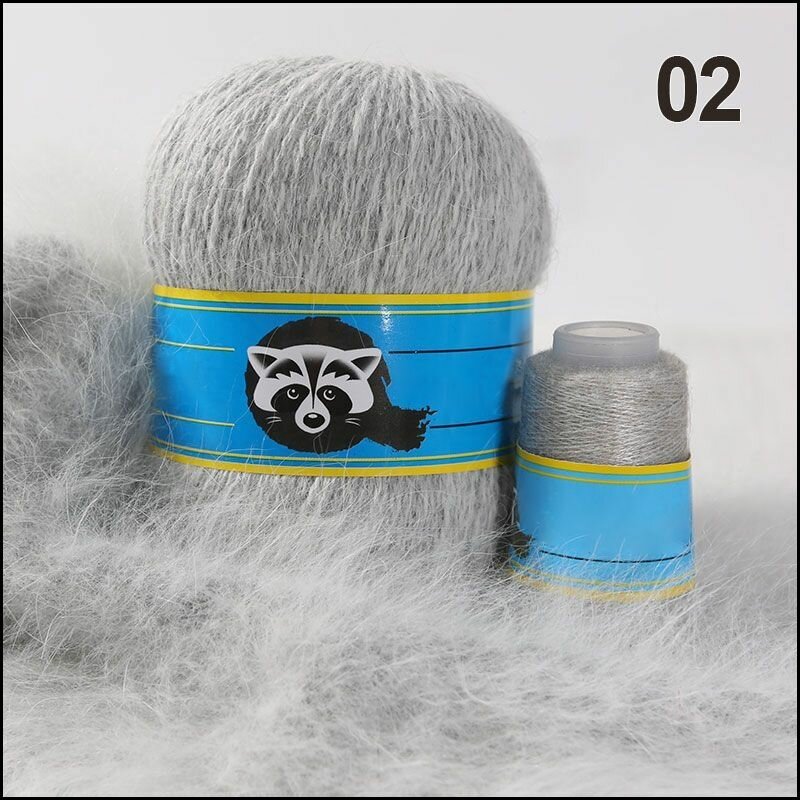 50 г/моток длинной плюшевой норковой кашемировой пряжи Для кардигана-шарфа подойдет