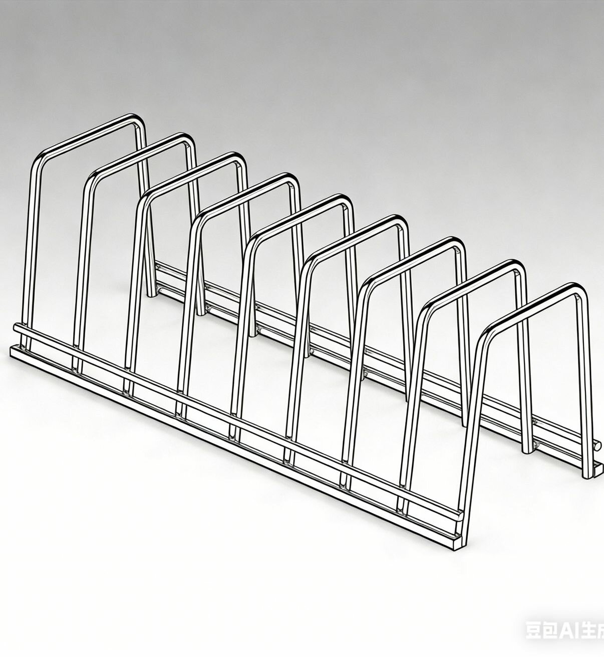Держатель кухонный для тарелок и крышек