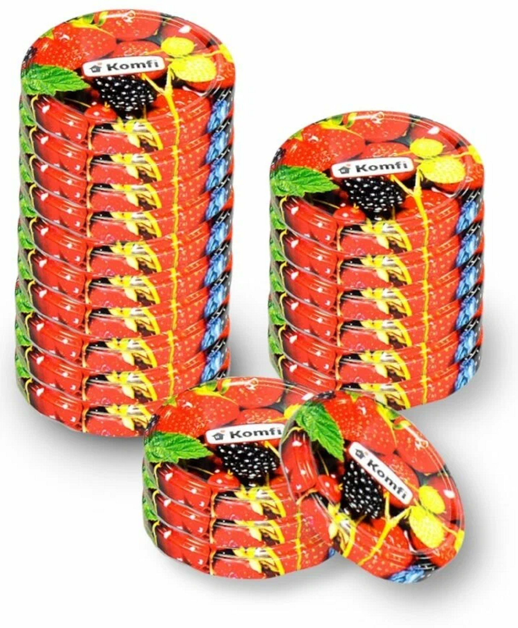 Крышка для консервирования твист винтовая, диаметр 82 мм, 20 шт.