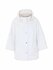 Пальто MooRER Button removable hood coat, размер 42, white