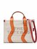 Сумка MARC JACOBS The Medium Wavy Canvas, разноцветный