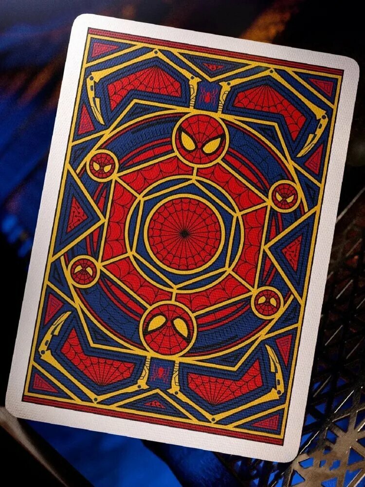 Игральные карты Spider-Man Deck, 54 карты, пластик, коллекционные карты для игры — фото 1