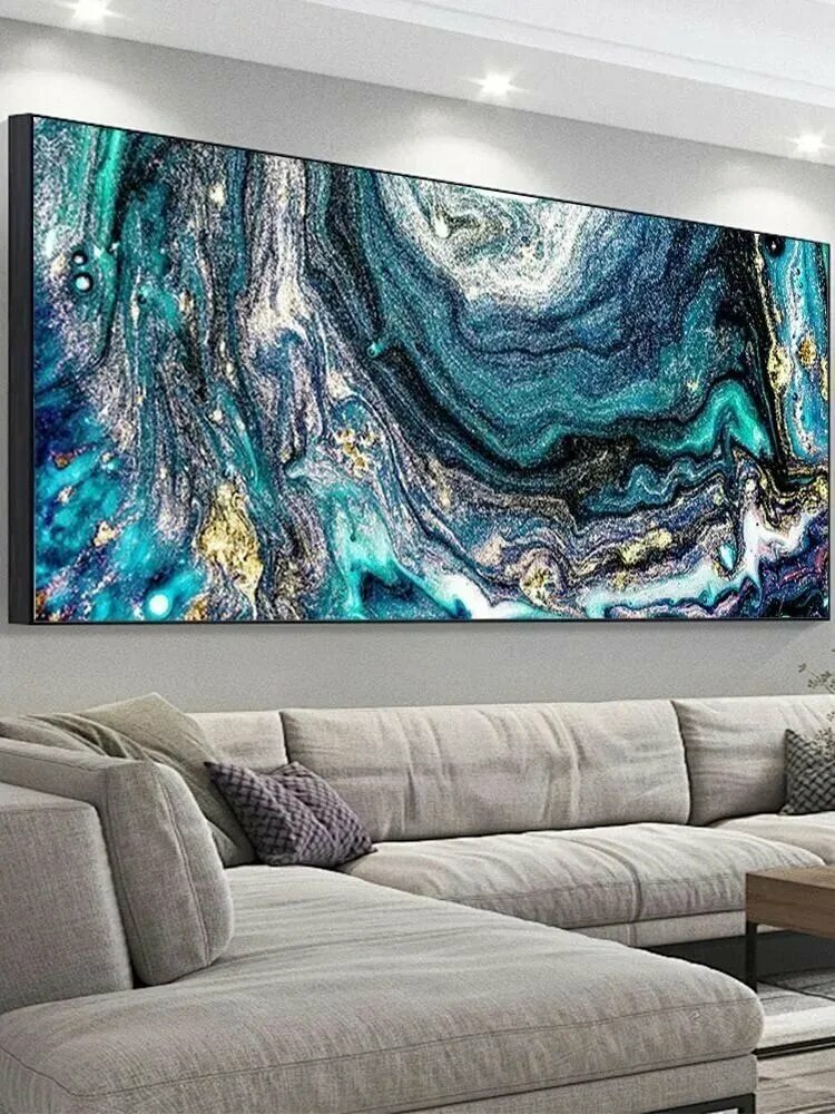 150X70 CM/Алмазная мозаика "Картина маслом" / Алмазная вышивка / Круглая картина стразами Полная выкладка