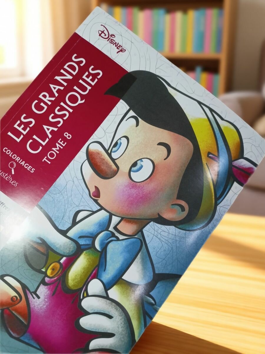 Раскраска по номерам Coloriages mysteres Disney