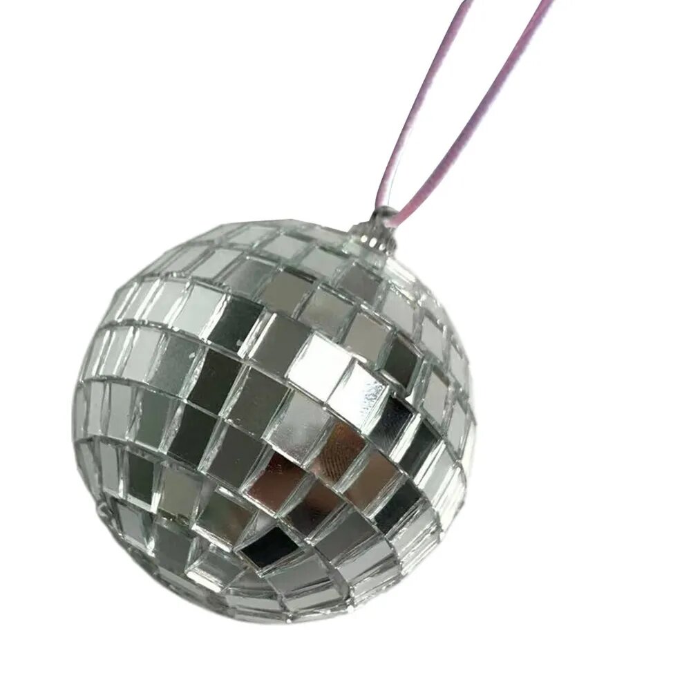 Вешалка для зеркала заднего вида в виде диско-шара