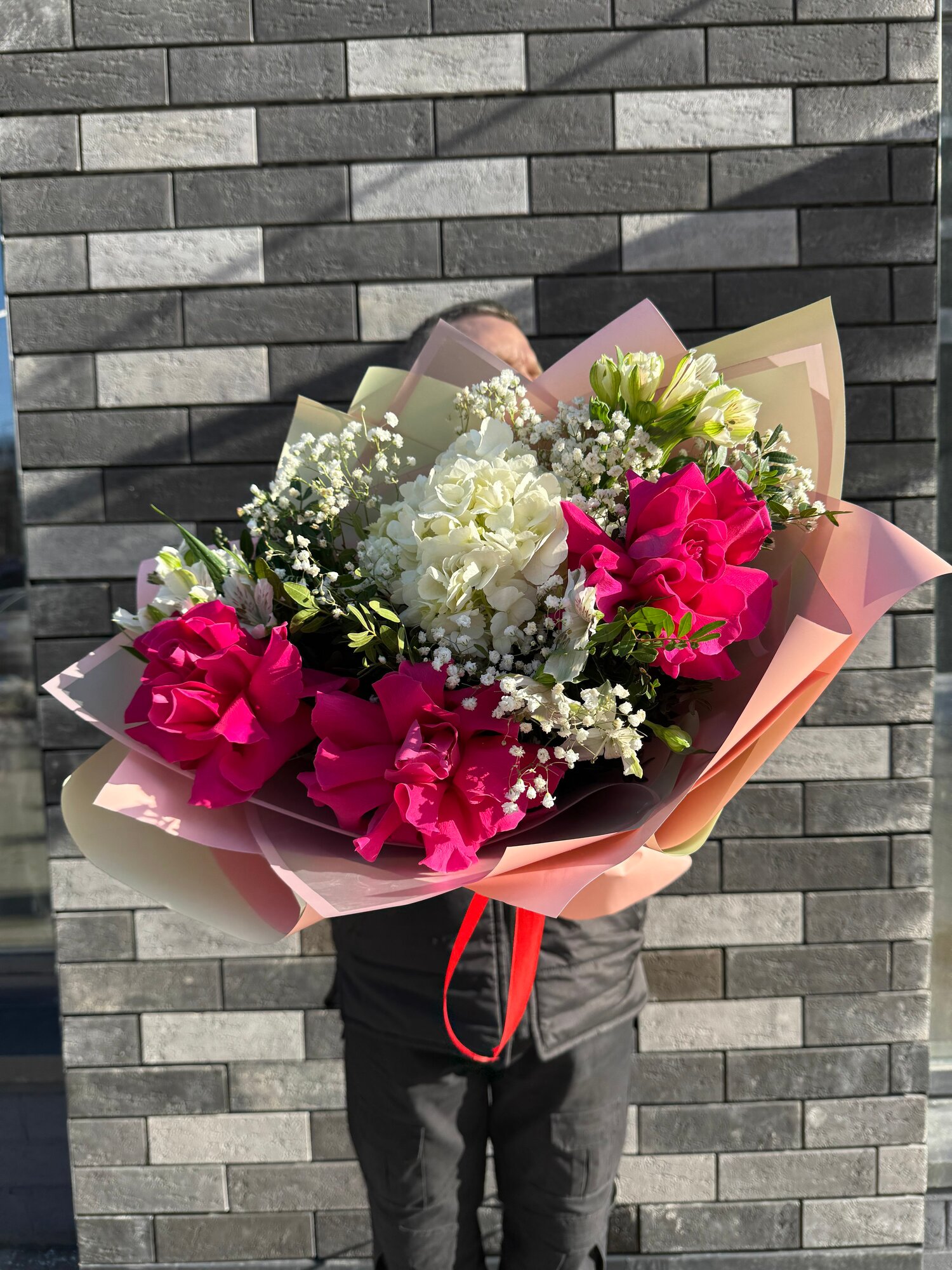 Букет Малиновое облако