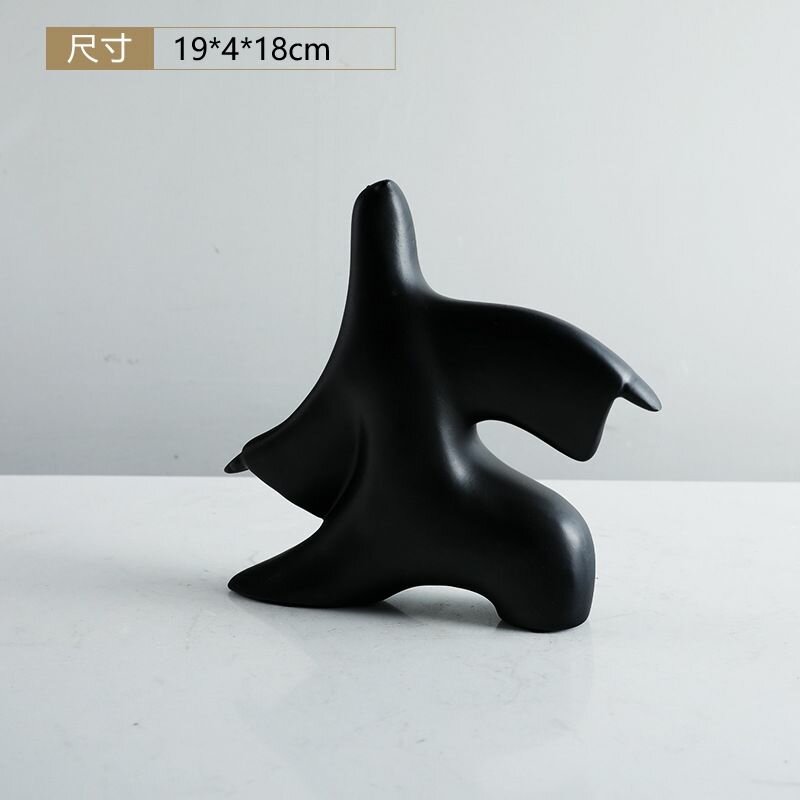 Скандинавская фигурная скульптура, креативный декоративный элемент, абстрактное искусство, портретное украшение для демонстрационных залов, гостиных и декора прихожей.