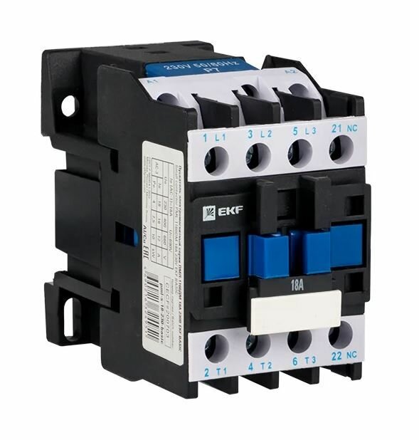 EKF Пускатель серии ПМЛ-1160ДМ, электромагнитный, 18А, 230В. арт. pml-s-18-230-basic