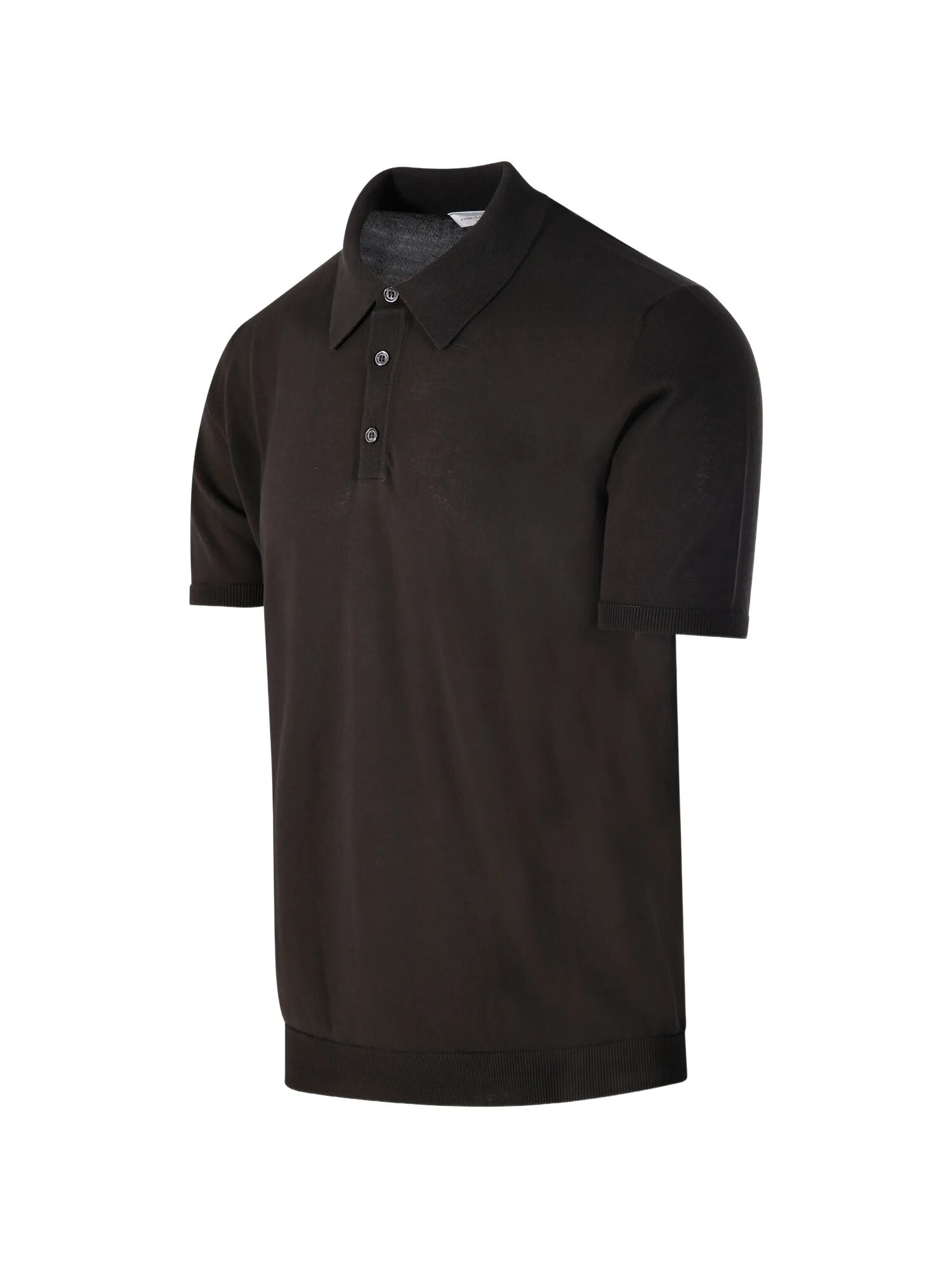 Рубашка Roberto Collina Regular-fit polo shirt, размер 52, коричневый — фото 1