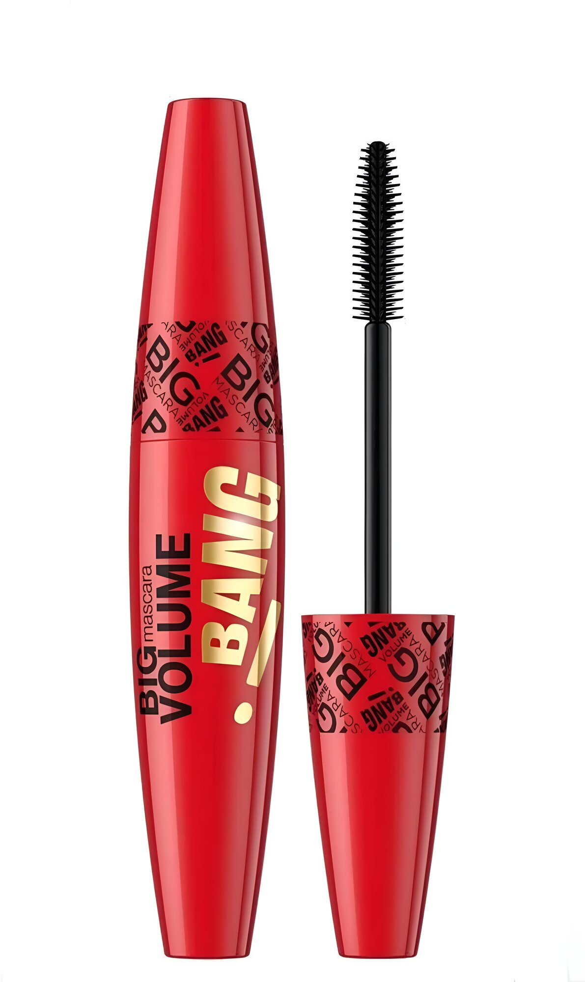 Тушь для ресниц Eveline Cosmetics "Big volume bang", овальная щеточка, черная