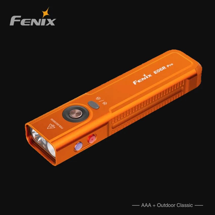 Фонарь Fenix E06R Pro красный