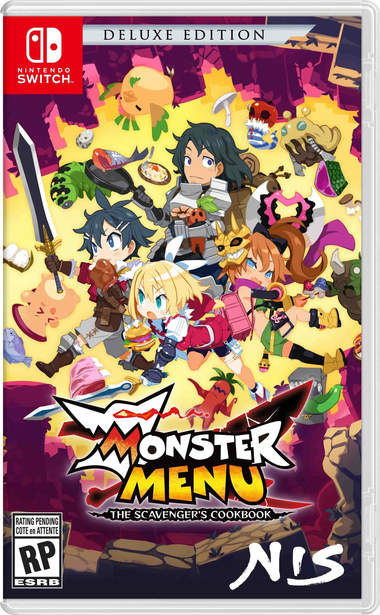 Игра Monster Menu The Scavenger's CookBook Deluxe Edition для Switch (Английская версия)