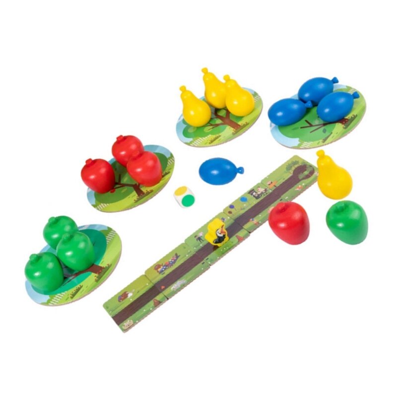 Детская обучающая настольная игра для изучения цветов и форм с помощью интерактивной игры, способствующей развитию логического мышления и сотрудничества