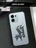 Чехол на Oppo A6 Pro / Оппо A6 Про с принтом Буква A готик, прозрачный