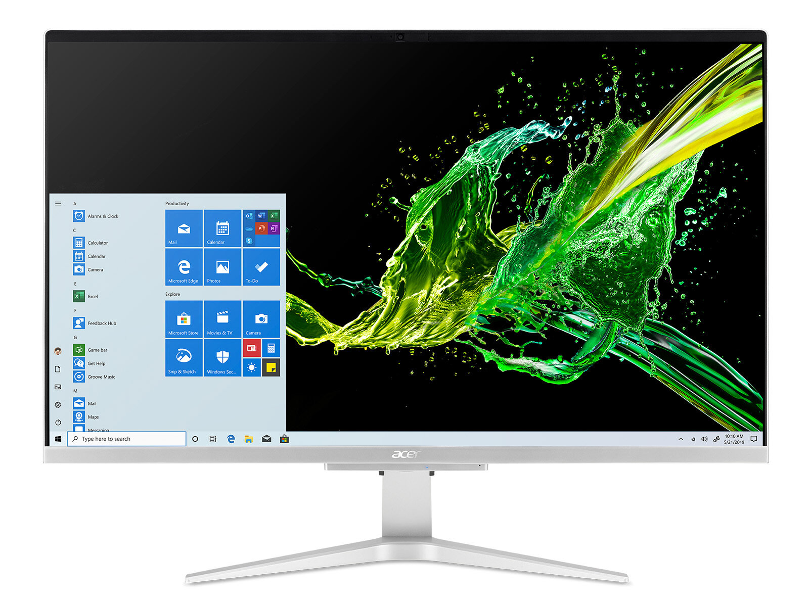 27" Моноблок Acer Aspire QA27-1300, Intel, 16GB, 512GB, Full White