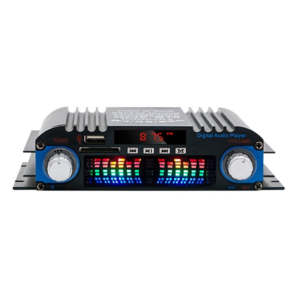 Мощный стереоусилитель Hi-Fi 60 Вт x 4 для домашней и автомобильной аудиосистемы