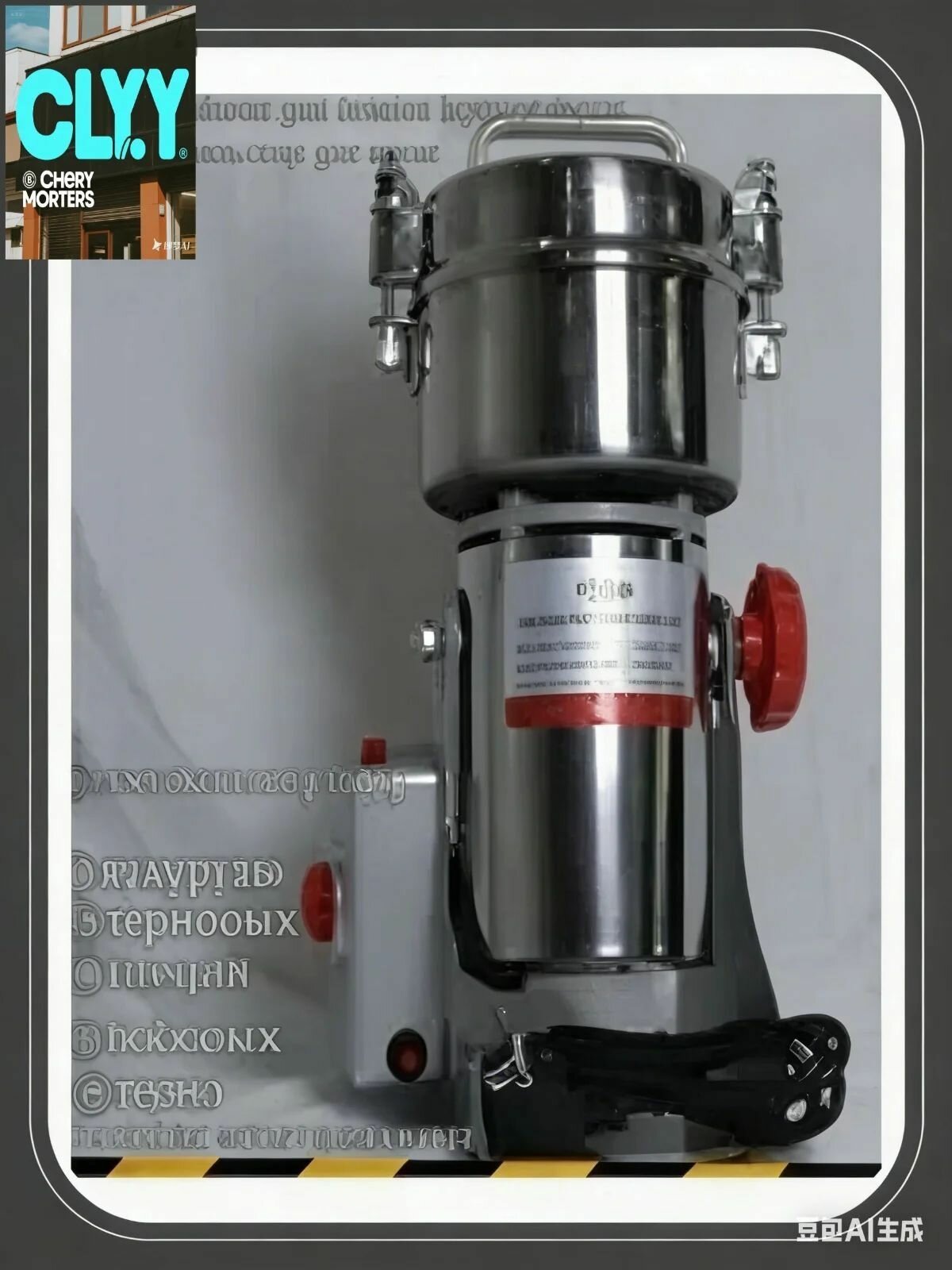 Мощный измельчитель для сухих продуктов. Электрическая мельница для специй, зерна, соли, муки. Блендер-дробилка для дома.