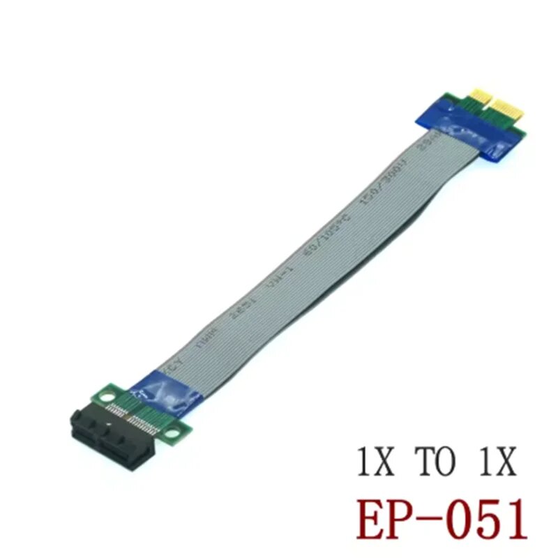UXG Кабель-переходник PCI-E 1x до 16x 20 см 1x to 1x
