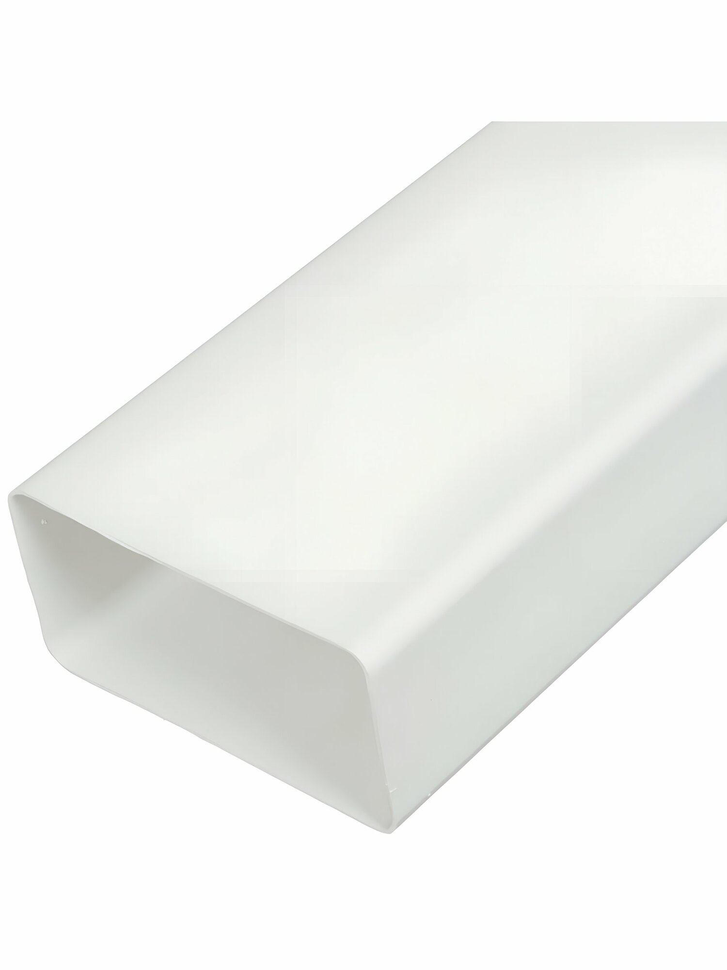 Воздуховод вентиляционый пластик, диаметр 110 мм, плоский, 55 мм, 1.5 м, Event, 55110 В1,5