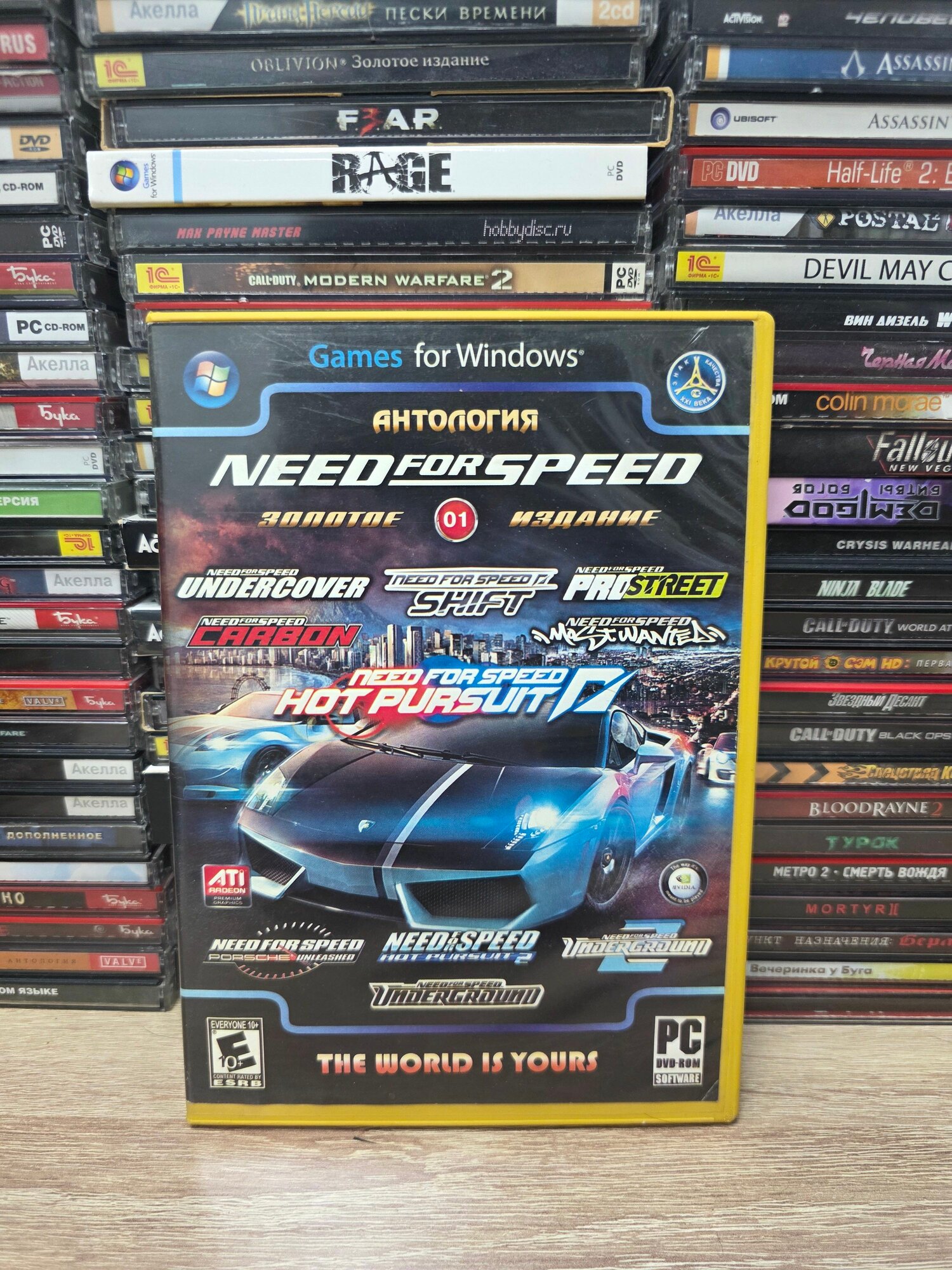 Need for Speed: Золотое издание для PC на DVD-диске