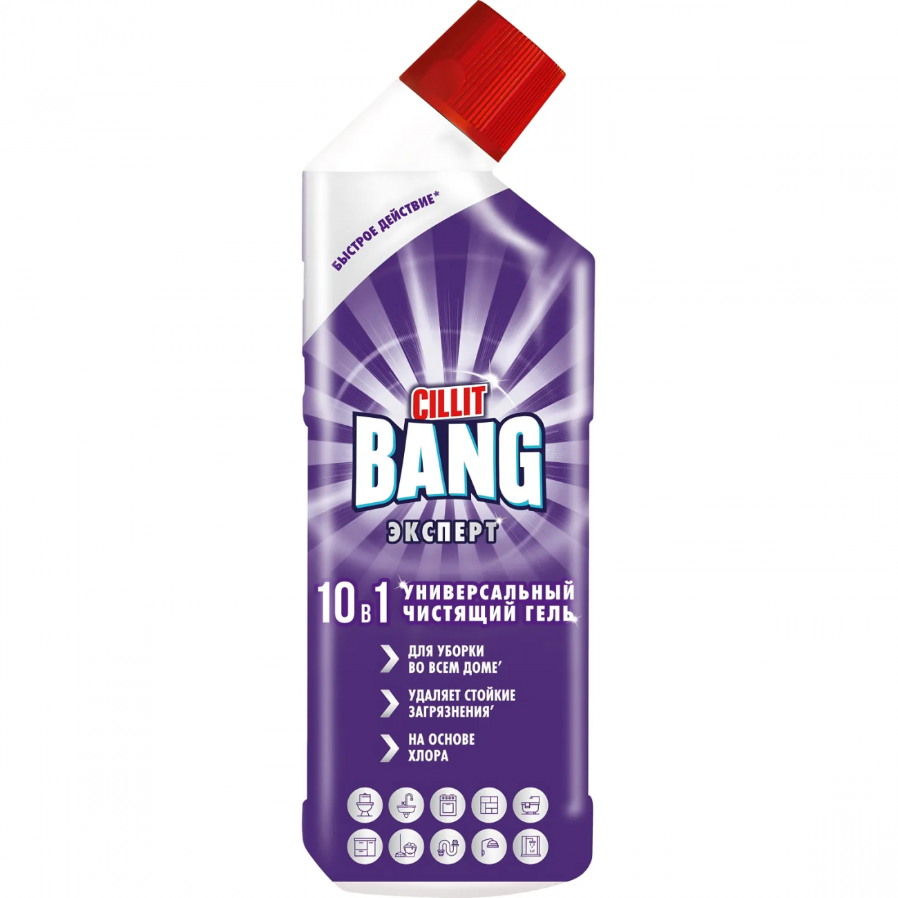 Универсальное чистящее средство Cillit Bang гель 10 в 1, 750 мл 2372022 3304180