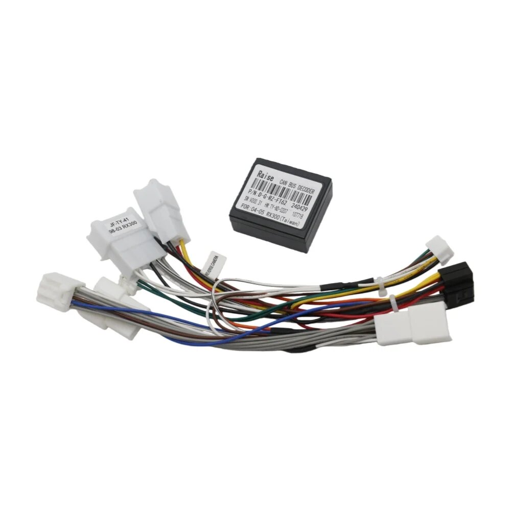 16-контактный адаптер Canbus Box G-FT-RZ-62 для Lexus RX300 1997-2003 Toyota Harrier с жгутом проводов, кабелем, автомобильным радиоприемником Android