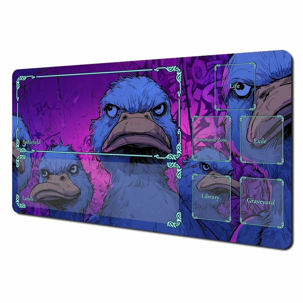 Игровой коврик Mairuige для TCG 35x60 см Фиолетовый, 600x350x2mm, playmat-18