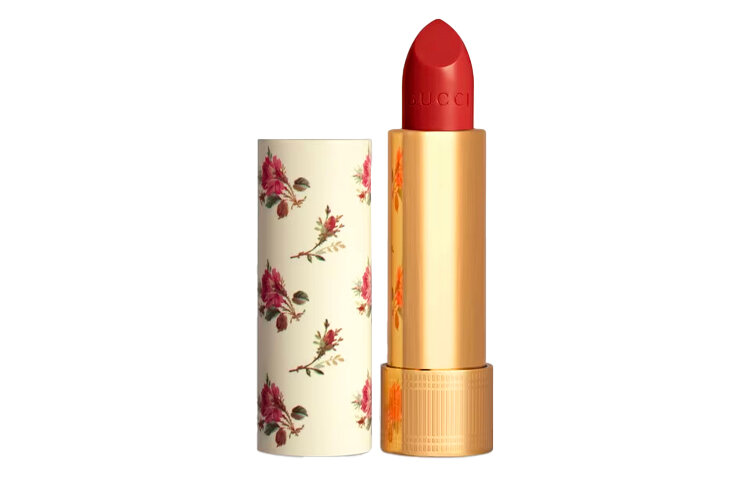 Помада женская GUCCI Golden Tube Floral, оттенок #505 Vintage Janet