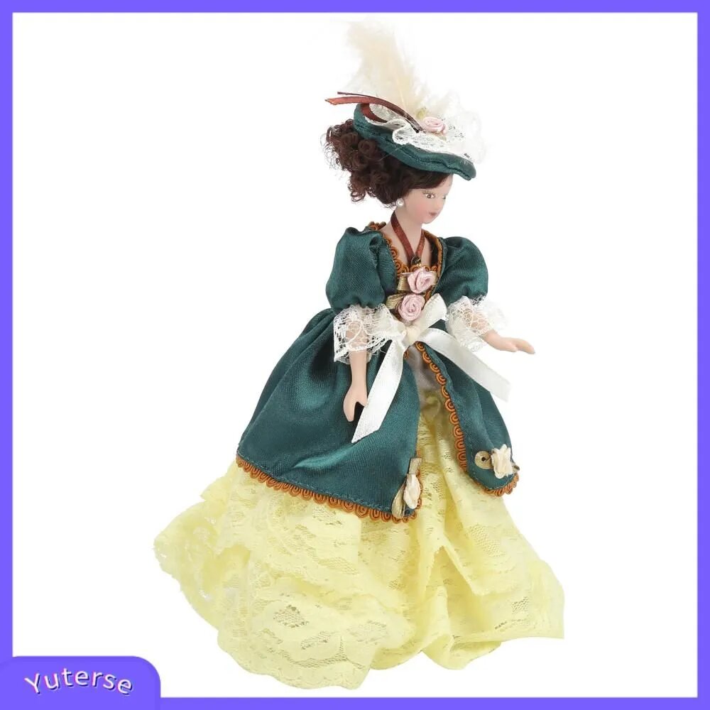 Викторианская дама, шикарная, для коллекции в масштабе 1:12