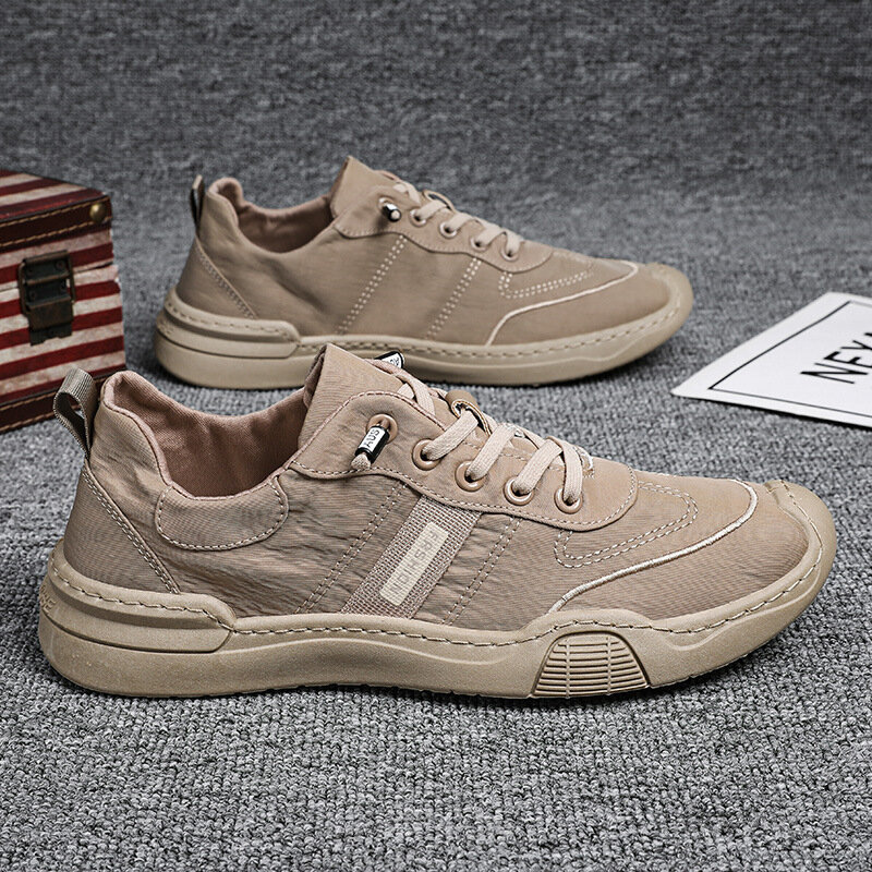 LUO Текстильные ботинки Мужчины Весенняя Дышащая/Khaki