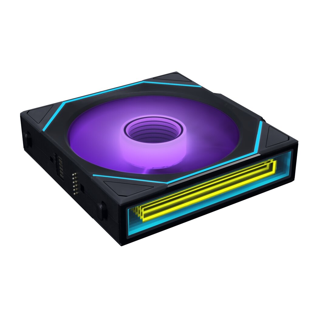 Вентилятор для корпуса Lian Li UNI FAN SL-INF WIRELESS 120 Reverse Blade / 12RSLIN1W1B BLACK / 120x122,1x25мм (PWM, ARGB, 2200 об/мин (Max.), 32,2dBa) / G99.12RSLIN1W1B. R0