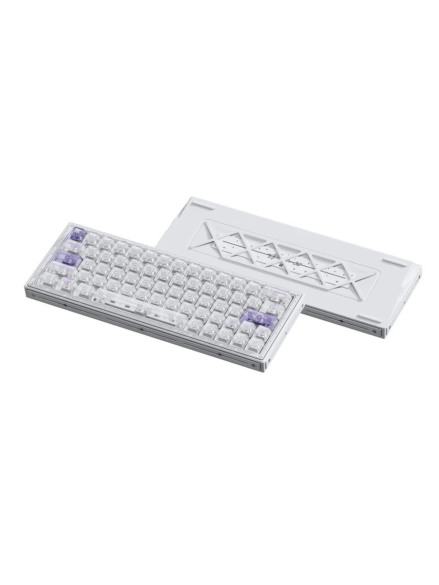 Wlmouse Huan63 White Starlight Switch (Custom Gateron), белый, игровая проводная клавиатура