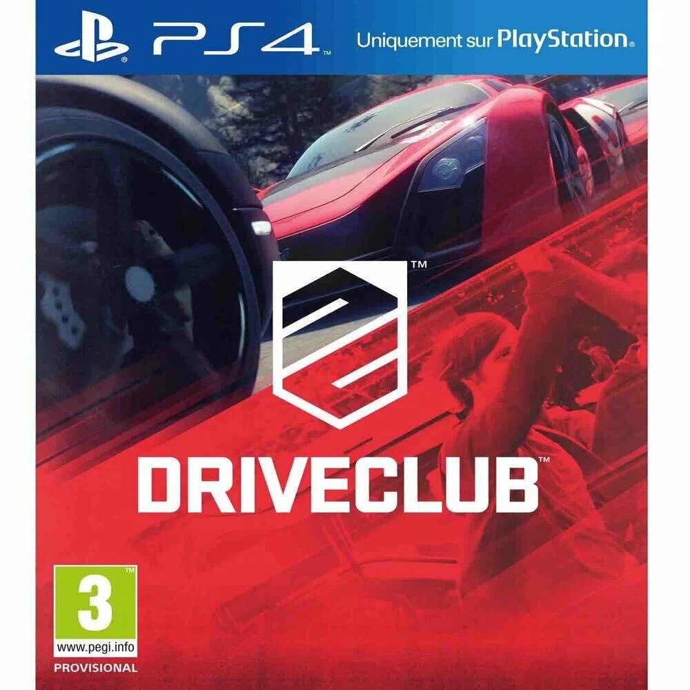Диск для PlayStation 4 "Drive Club", гонки, социальная интеграция, русская версия