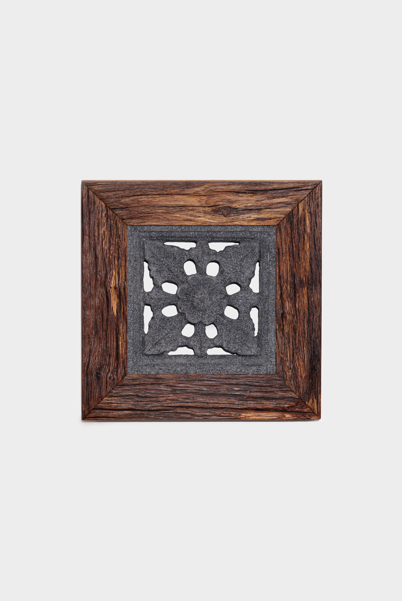 Картина RAM painting «black lava flower 2» унисекс цвет коричневый