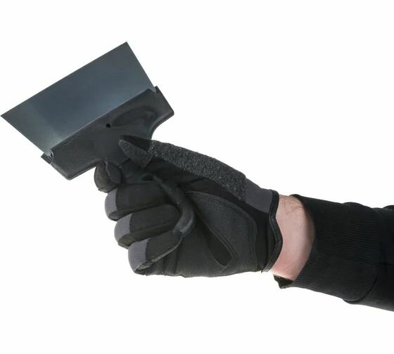 Фасадный шпатель Gigant 150 мм из нержавеющей стали с пластиковой ручкой