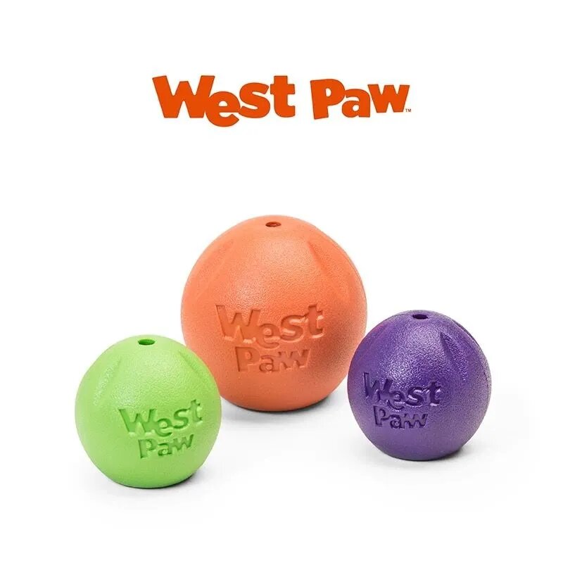 Плавающая игрушка для собак West Paw pet, устойчивая к укусам домашних животных L 9cm