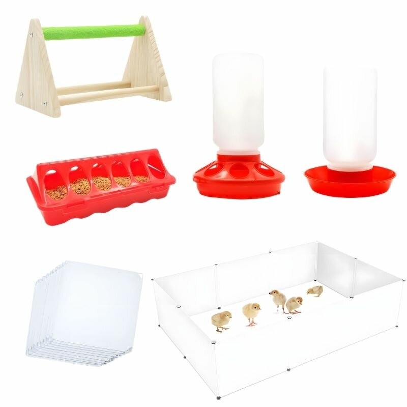 (1 компл.) Набор для выращивания цыплят (брудер)