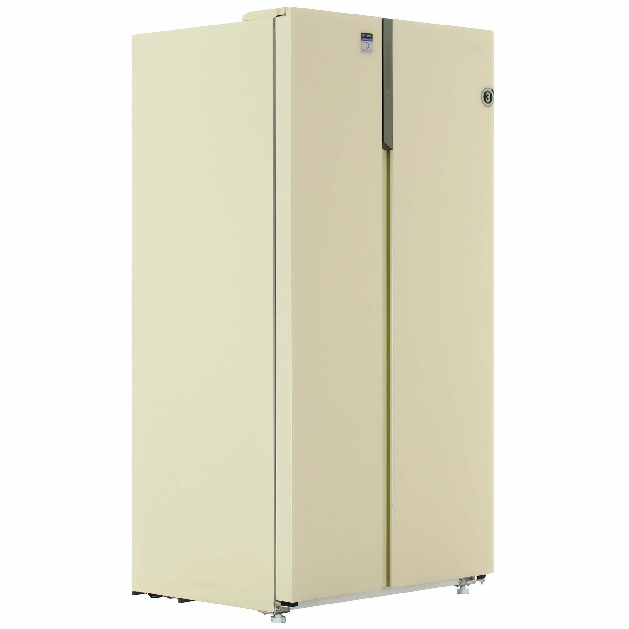 Холодильник Side by Side DEXP SBS6-63AMG бежевый