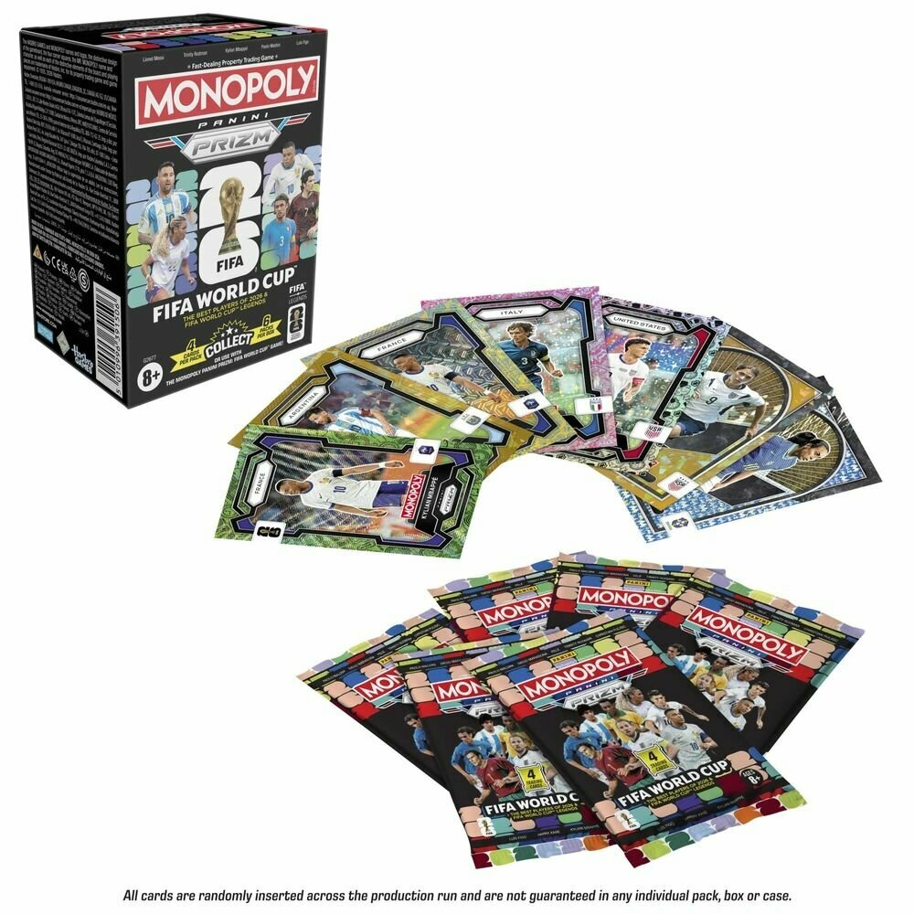 Monopoly Набор бустеров для настольной игры Panini Prizm: FIFA World Cup