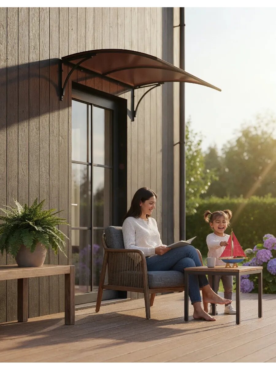 Козырек над крыльцом, дверью, входом