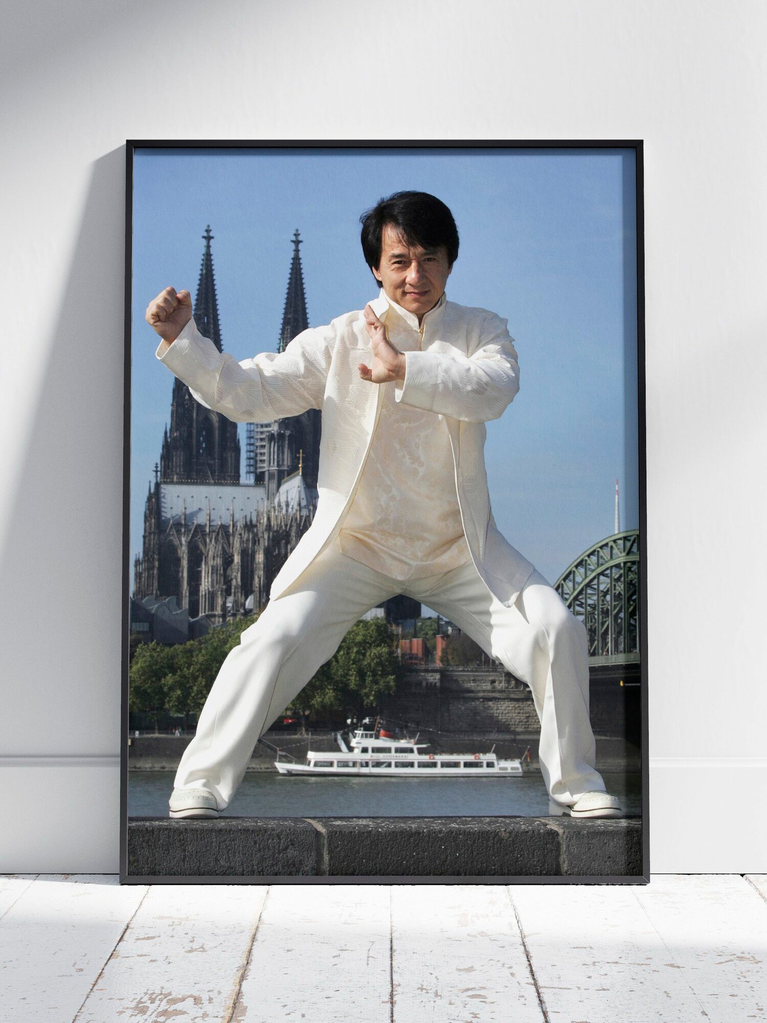 Плакат на стену для интерьера Джеки Чан (Jackie Chan 13) - Постер по актеру фильма, кино, сериала формата A4 (21x30 см)