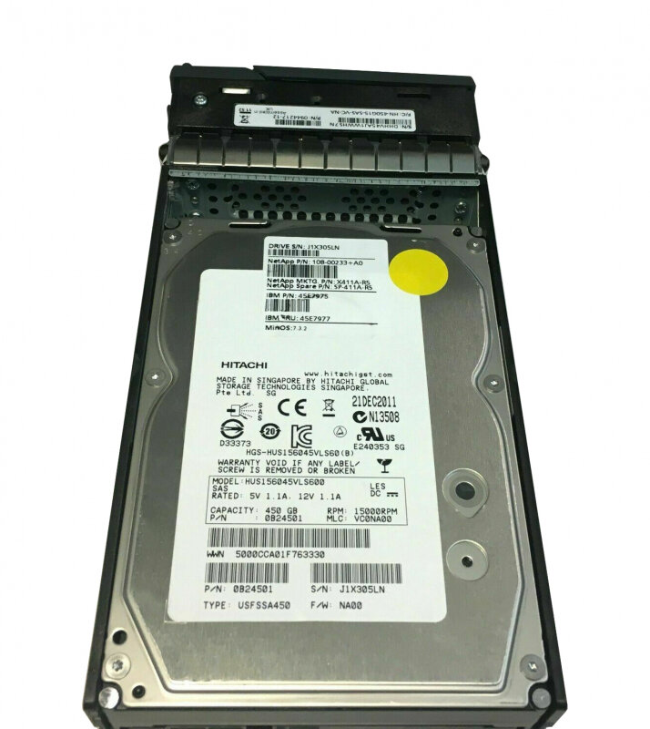 Жесткий диск Network Appliance 45E7977 450Gb SAS 3,5" HDD