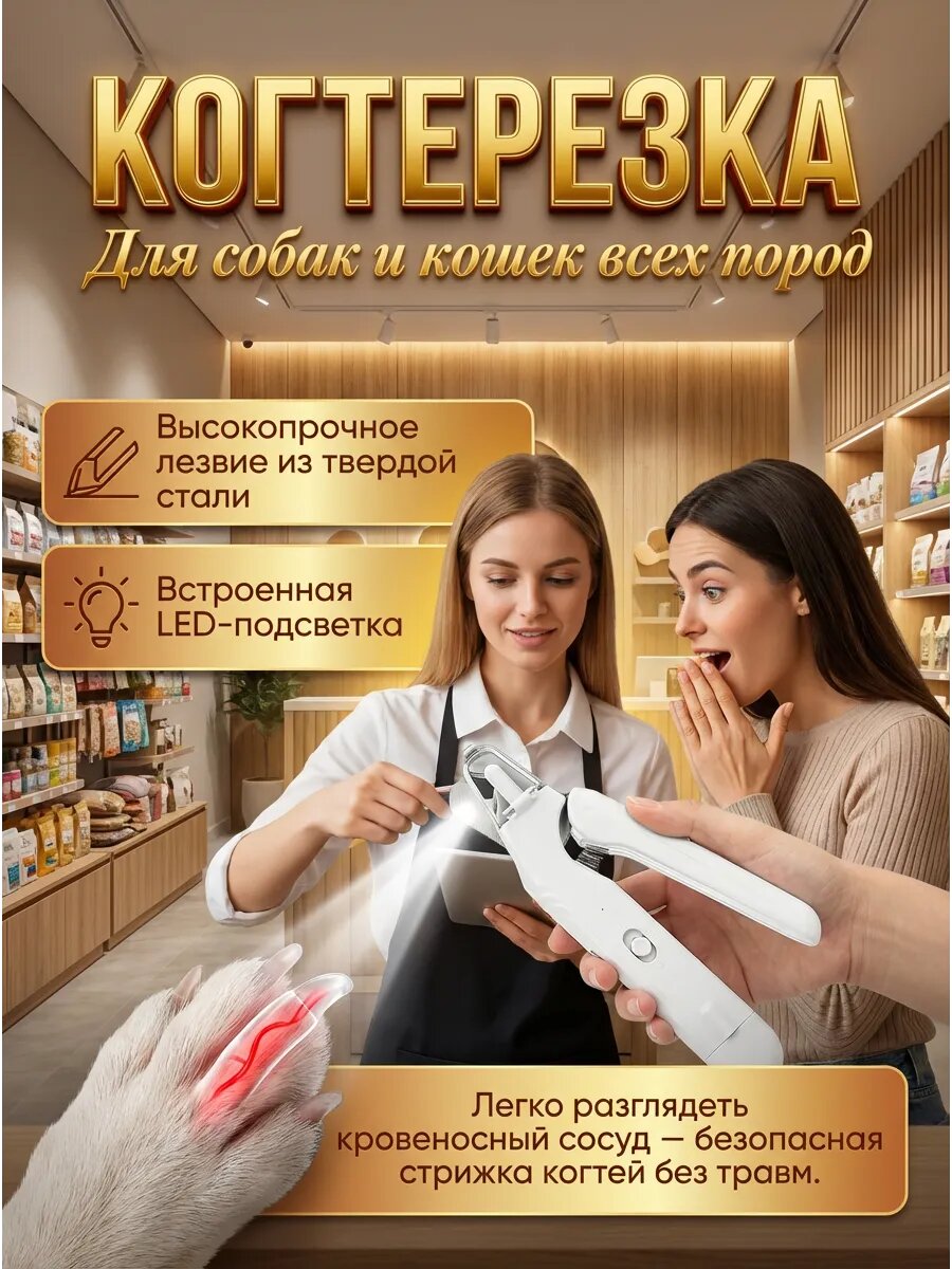Когтерезка для кошек и собак