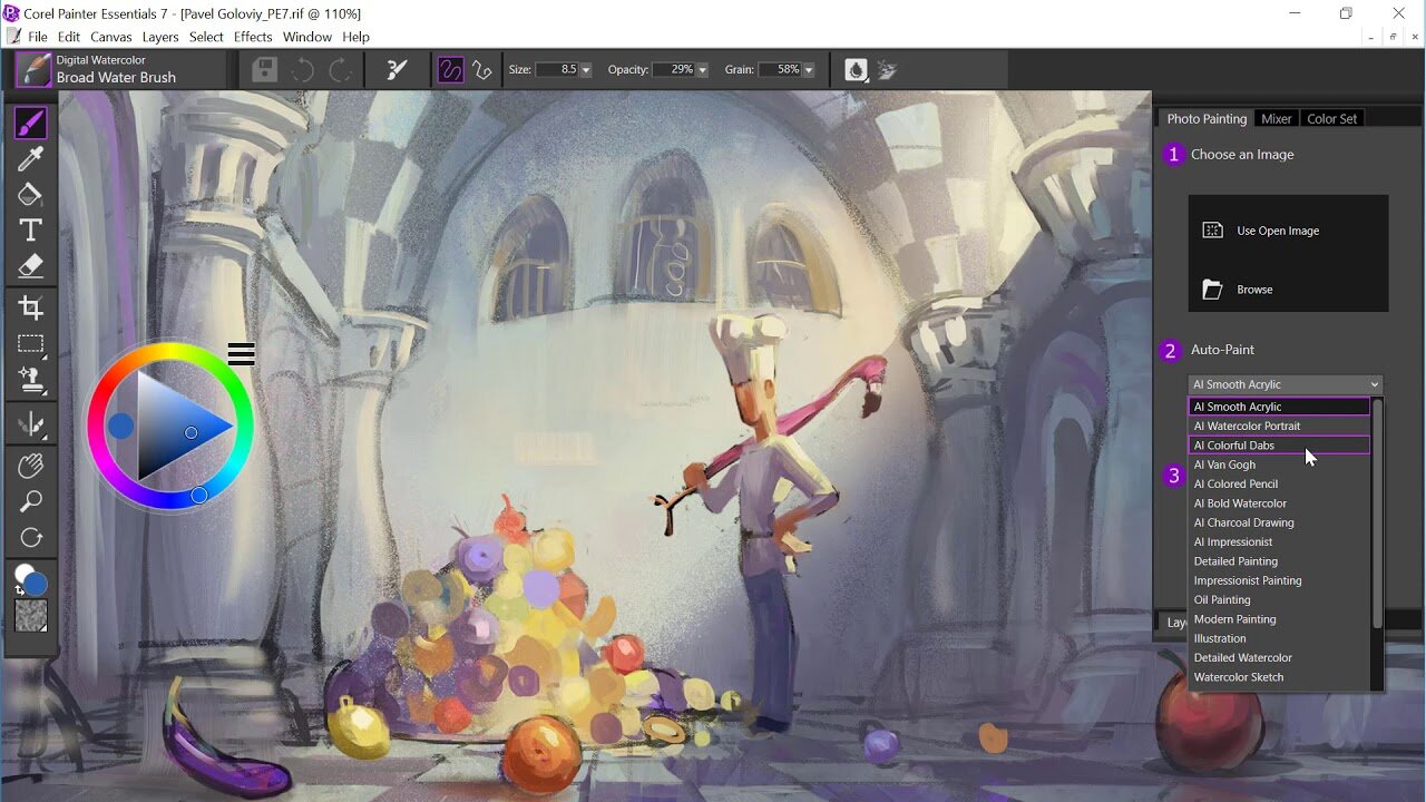 Corel Painter Essentials 7 Ключ (Unlimited Devices) • Цифровой ключ