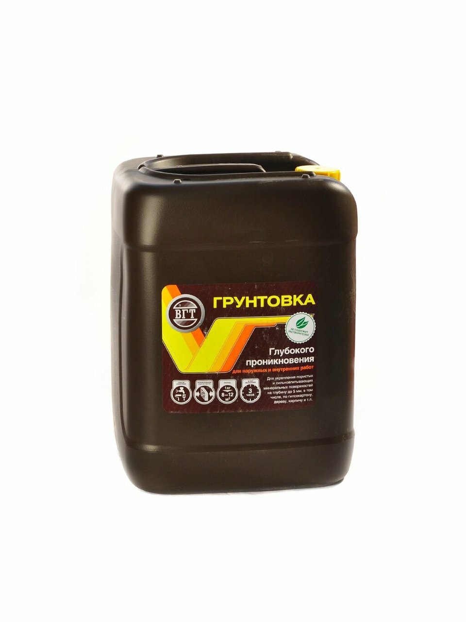 Грунтовка VGT акриловая водно-дисперсионная глубокого проникновения для внутренних и наружных работ 10 кг