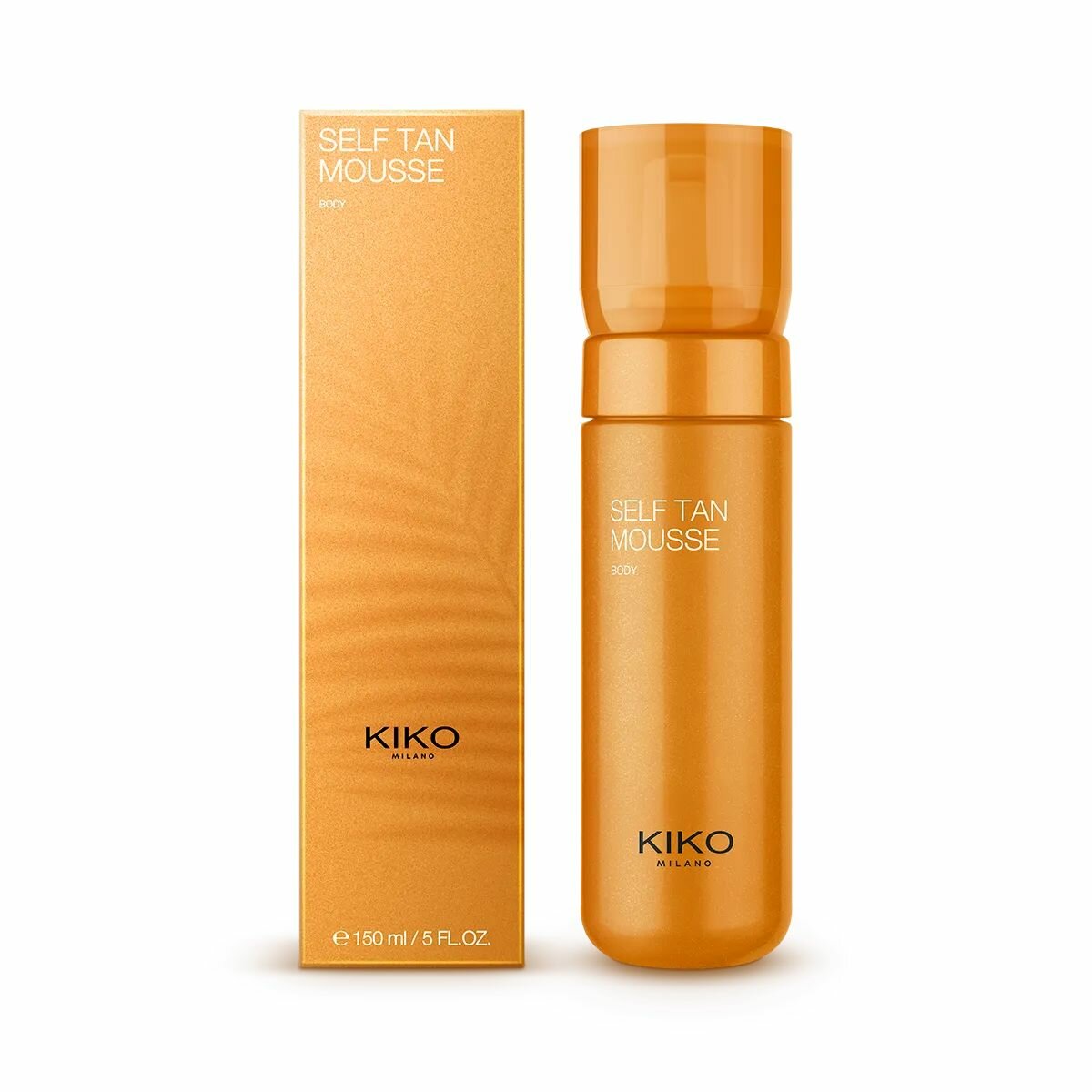 KIKO MILANO Мусс для тела с эффектом автозагара и гиалуроновой кислотой для осветления и увлажнения кожи* self tan mousse 150мл