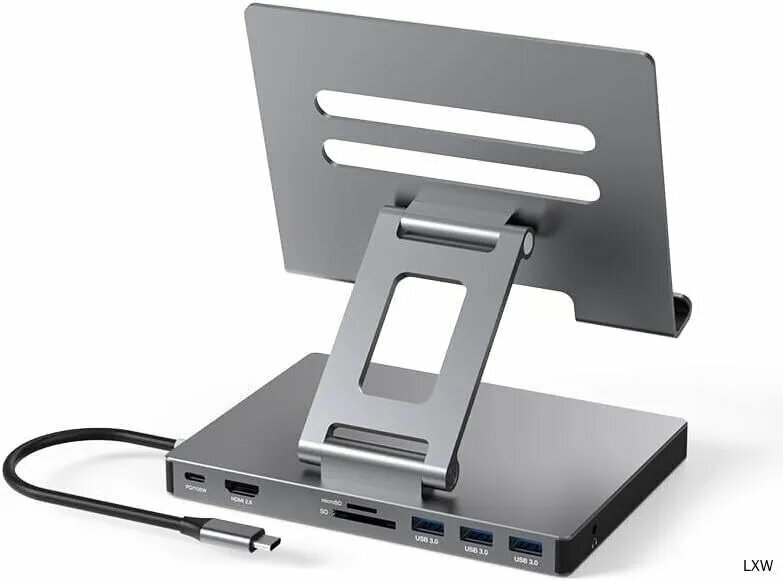 Док-станция для iPad Pro M4/M2/M1, iPad Air 13/12.9/11 дюймов, складная подставка